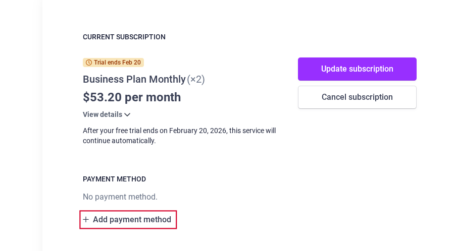 How to Add a New Payment Card in Screenly – Screenly Support
